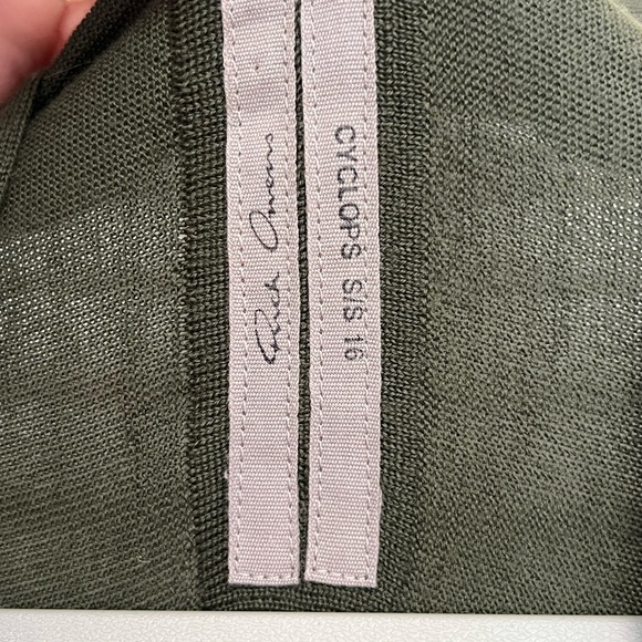 Rick Owens | Sweaters | Rick Owens Cyclops Cardigan | Poshmark